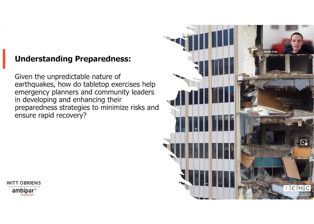 Webinar Video Clip: The Big Shake - Tabletop Exercise Planning for ...