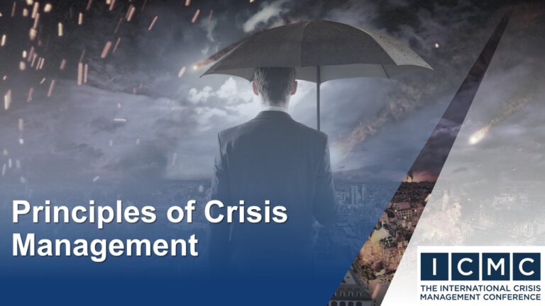 Principles of Crisis Management - ICMC